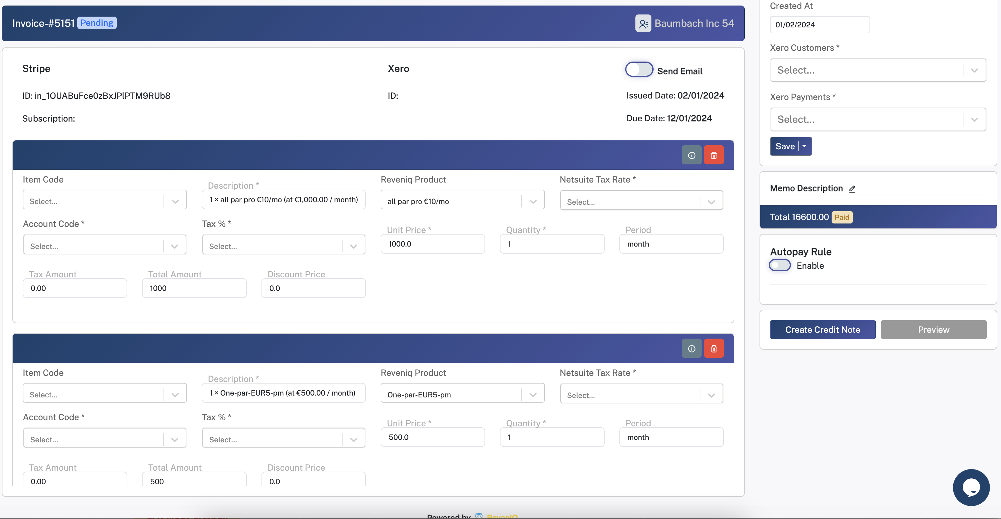 ReveniQ: Subscription Analytics | Stripe & Xero Integration